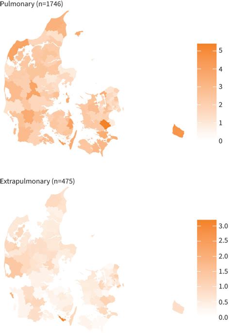 Relationship Between Age Sex Geography And Incidence Of Nontuberculous Mycobacteria In Denmark