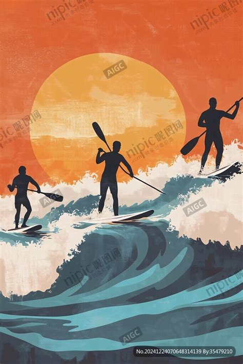 Ai创作图皮划艇比赛海报 漂流比赛海报 水上运动海报设计 水上活动海报 皮划艇海报 划船比赛海报 冲浪插画 夏季海边度假冲浪 水上运动会比赛背景 海报设计乘风破浪 漂流海报 乘风破浪包装插画
