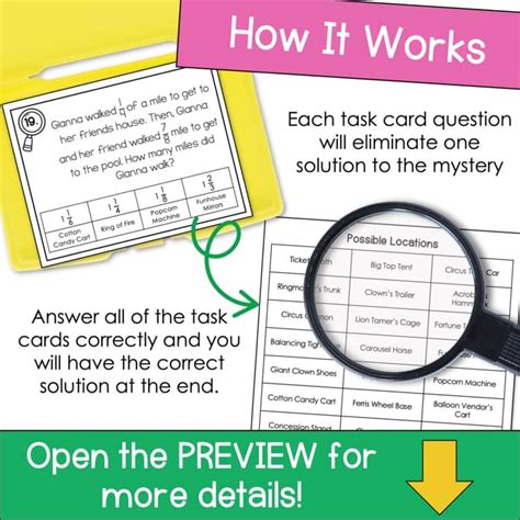 Adding And Subtracting Fractions With Unlike Denominators Math Task