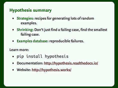 Introduction To Property Based Testing Alexwlchan