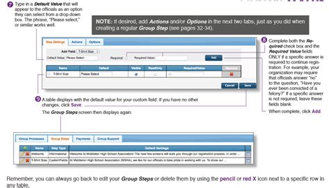 Create Custom Fields ArbiterSports