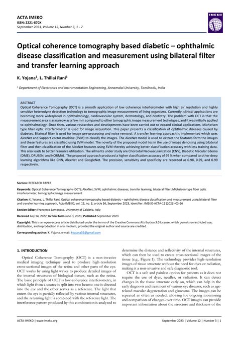 pdf optical coherence tomography based diabetic ophthalmic disease