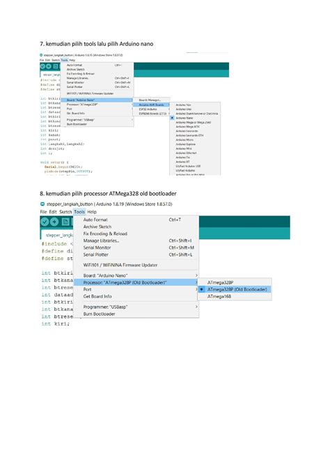 Cara Upload Koding Ke Arduino Nano Terbaru