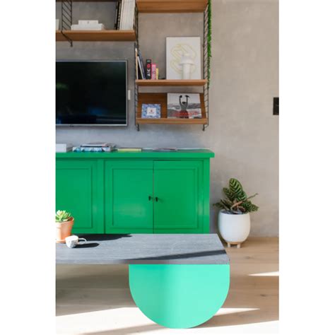 Table Basse Babel Two Vert And Bleu