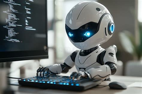 Robot Programmer Stock Illustration Illustration Of Innovation 350857559