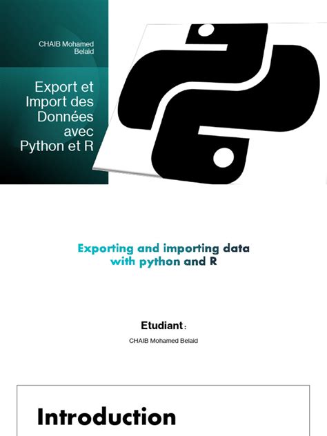 Data Importexport In Python And R Pdf Comma Separated Values