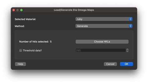 Indexing HEXRDGUI Documentation