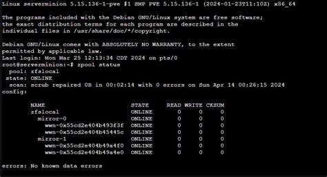 Expand Or Covert A Mirroed Zpool 2 Disks To 4 Disks Proxmox Storage