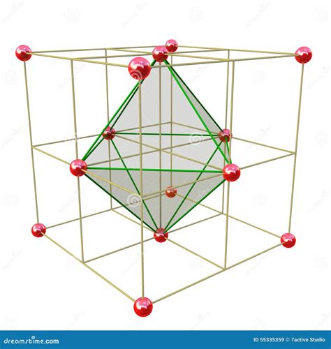 Locating Octahedral Voids Royalty Free Stock Photography CartoonDealer Com 55335359