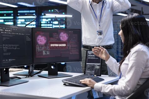 Team Of Developers In Server Hub Frightened By Hacker Passing Firewall And Stealing Data