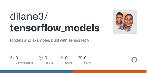 GitHub Dilane Tensorflow Models Models And Examples Built With TensorFlow