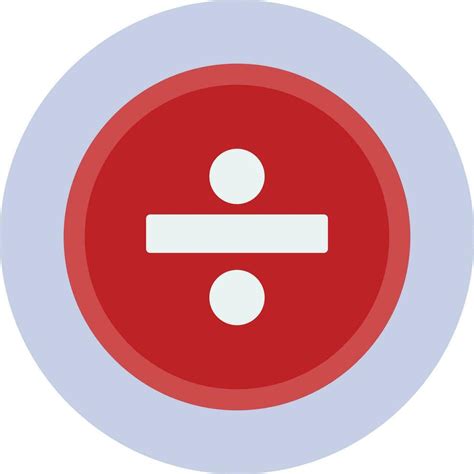 Division Vector Icon 30955636 Vector Art At Vecteezy