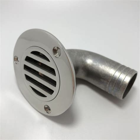 316 Stainless Steel Investment Casting Of Boat Deck Drain Scupper