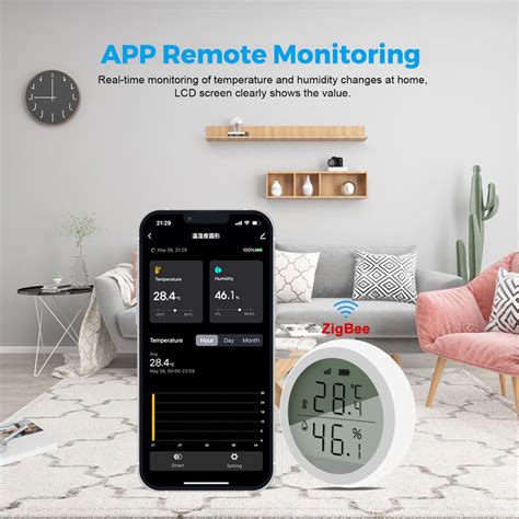 tuya zigbee 3 0 스마트 온습도 센서 습도계 zigbee2mqtt 를 통한 홈 어시스턴트 온도계 자동화