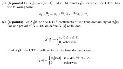 Solved Use Properties Of Fourier Representations Not Chegg