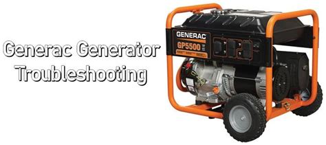 Generac Generator Troubleshooting