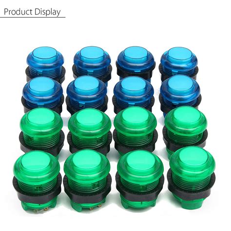Diy Joystick Arcade Kits 2 Players With 20 Led Arc Vicedeal