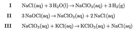 Amsmath Formatting Chemical Equations With Mhchem In A List With Labels And Aligned Arrows In