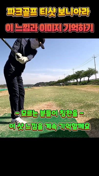 파크골프 티샷 느낌과 이미지 기억하기 헤드 무게 느끼고 그네운동 이미지 파크골프치는법 Youtube