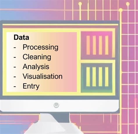 assist with data handling analytics and visualisation by kate gilbert