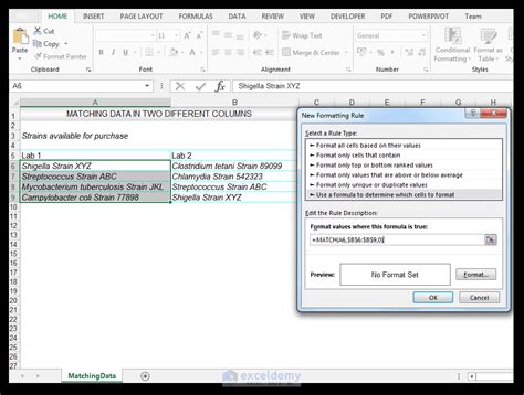 how to compare two columns in excel to find differences exceldemy