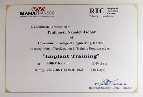 prathmesh jadhav on linkedin implanttraining electricalengineering