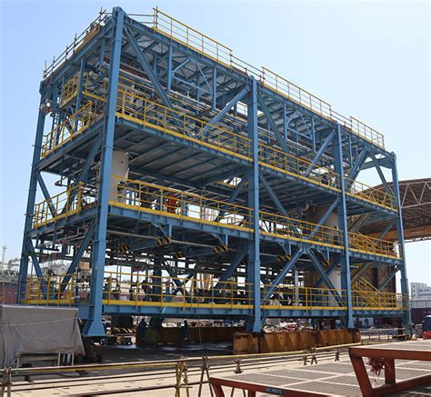 Gas Chemical Complex Gcc Onshore Modules Qfab Qatar Fabrication Company Wll