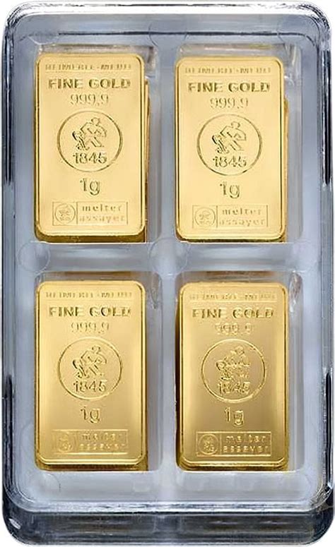 36 X 1g Goldbarren Heimerle Und Meule Unity Box