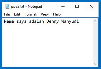 Contoh Program Java Input Dan Output Download Source Code PHP Dan Java Denny Id