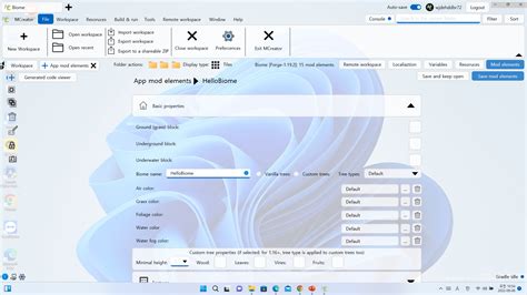 Biome My Love Mcreator R Mcreatorredesign