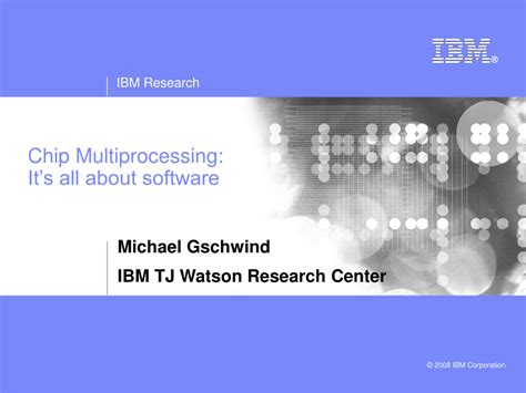 Pdf Chip Multiprocessing Its All About Software