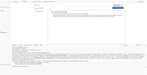 unable to load any solutions · issue 504 · microsoft vscode