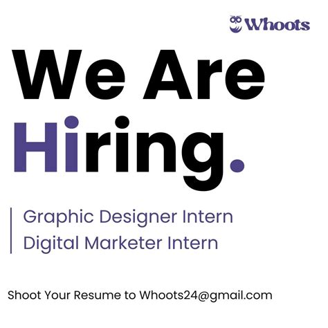 Whoots Is Hiring Rohith K G