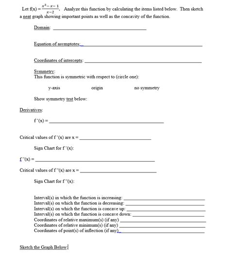 Solved Let Fix X X 1 A Neat Graph Showing Important