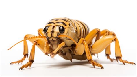 Premium Photo Isolated Jerusalem Cricket Image On White Background