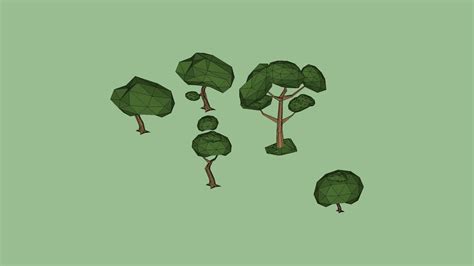 Low Poly Trees 3d Warehouse