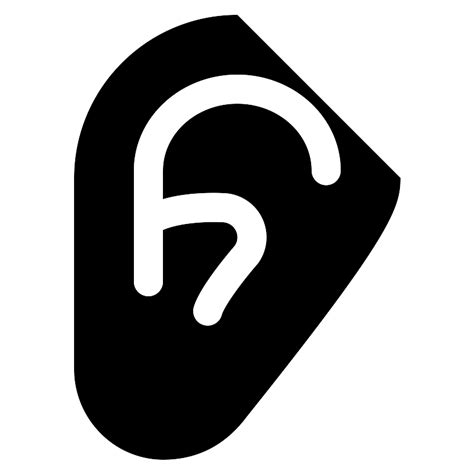 Ear Vector SVG Icon SVG Repo