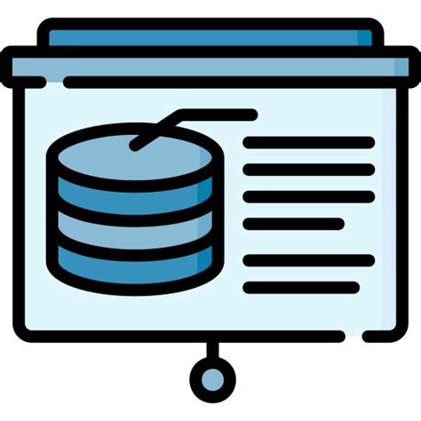 Data Presentation Special Lineal Color Icon