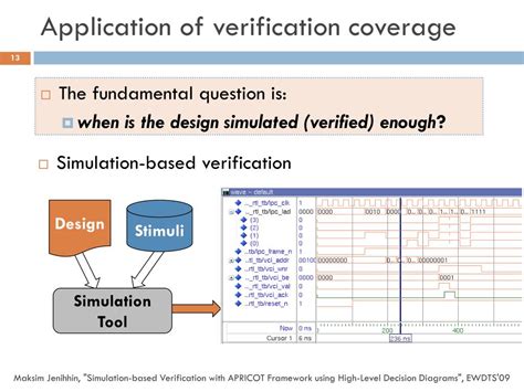 Ppt Simulation Based Verification With Apricot Framework Using High
