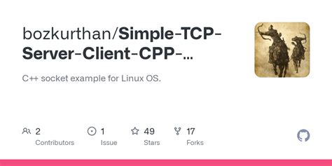 Github Bozkurthansimple Tcp Server Client Cpp Example C Socket Example For Linux Os