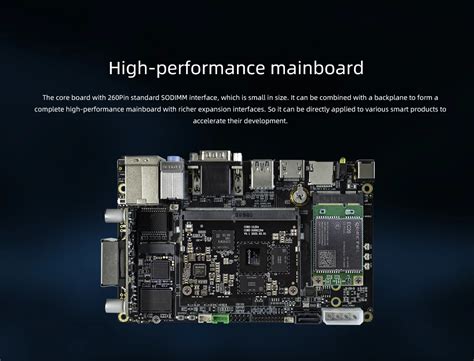 Rockchip Rk3588 Octa Core Open Source Linux Os 16gb Ram Embedded B2b Industrial Gauge Rk3588 Som