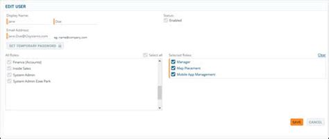 Edit An Admin User Account And Admin User Role
