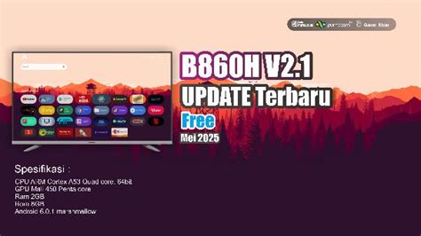 Flash Stb B860h V5 Update Ota Juli 2022 Dengan Fw Realunixpro