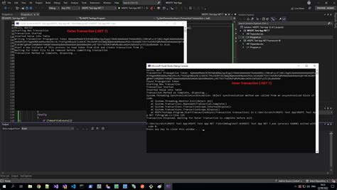Distributed Transactions Msdtc Code Blocking On Disposal Of