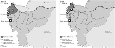 Post Conflict Administrative District Division In Sambas Source