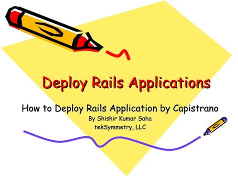 deploy rails application by capistrano ppt