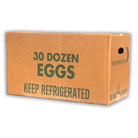 Egg Shipping Boxes And Cases Cardboard 30 Dozen Eggcartonscom