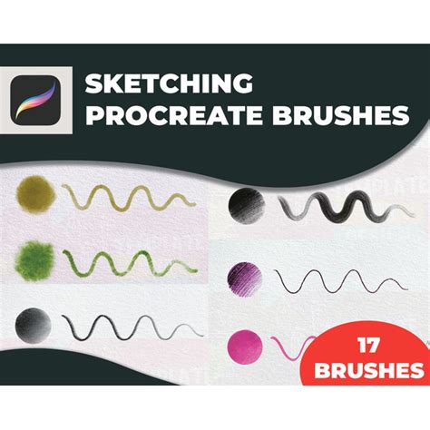 Sketching Procreate Brushes Procreate Sketching Pencils Ur Inspire Uplift