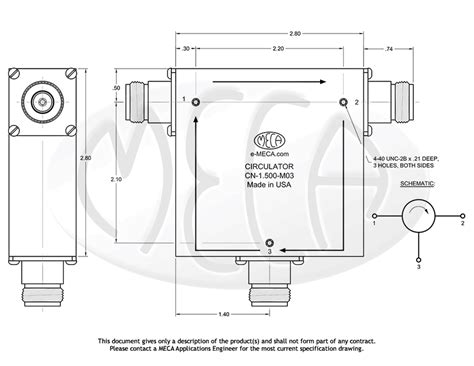 Rf Circulator — Meca Electronics Inc