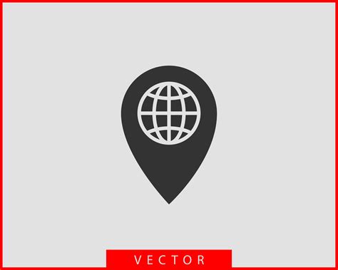 map icons marker pointer pin location vector icon gps navigation
